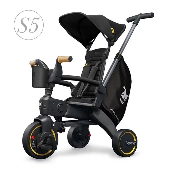 Doona Liki Trike S5 多功能三輪輕便推車 (黑色) – Baby Hands